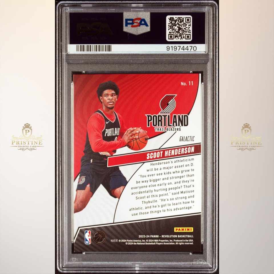 SCOOT HENDERSON 2023-24 Panini Revolution #11 Rookie Revolution ...