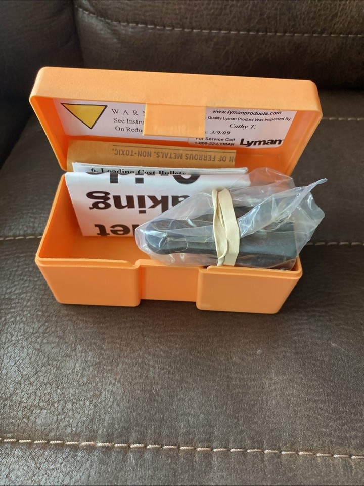 NEW 38-357 Caliber Lyman Mold Double Cavity Mould #358311 Casts 160 Gr ...