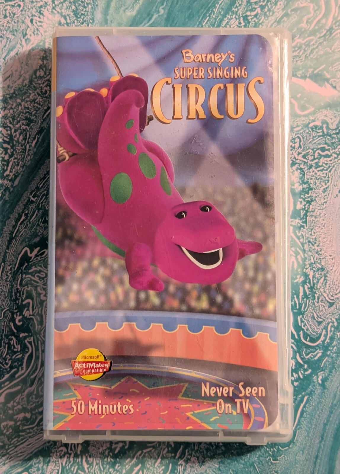Barney's Super Singing Circus (2000 VHS) Vtg Y2K Sing Along Songs - 50 ...