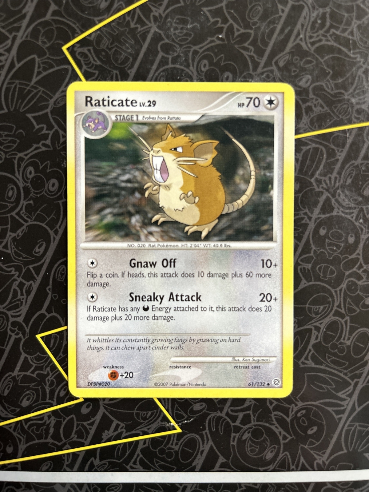 Raticate 61/132 - Secret Wonders 2007 Uncommon - Pokemon Card TCG D1 | eBay