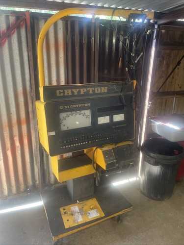 crypton diagnostic centre TI Crypton 322 motor master Retro 1980s ...