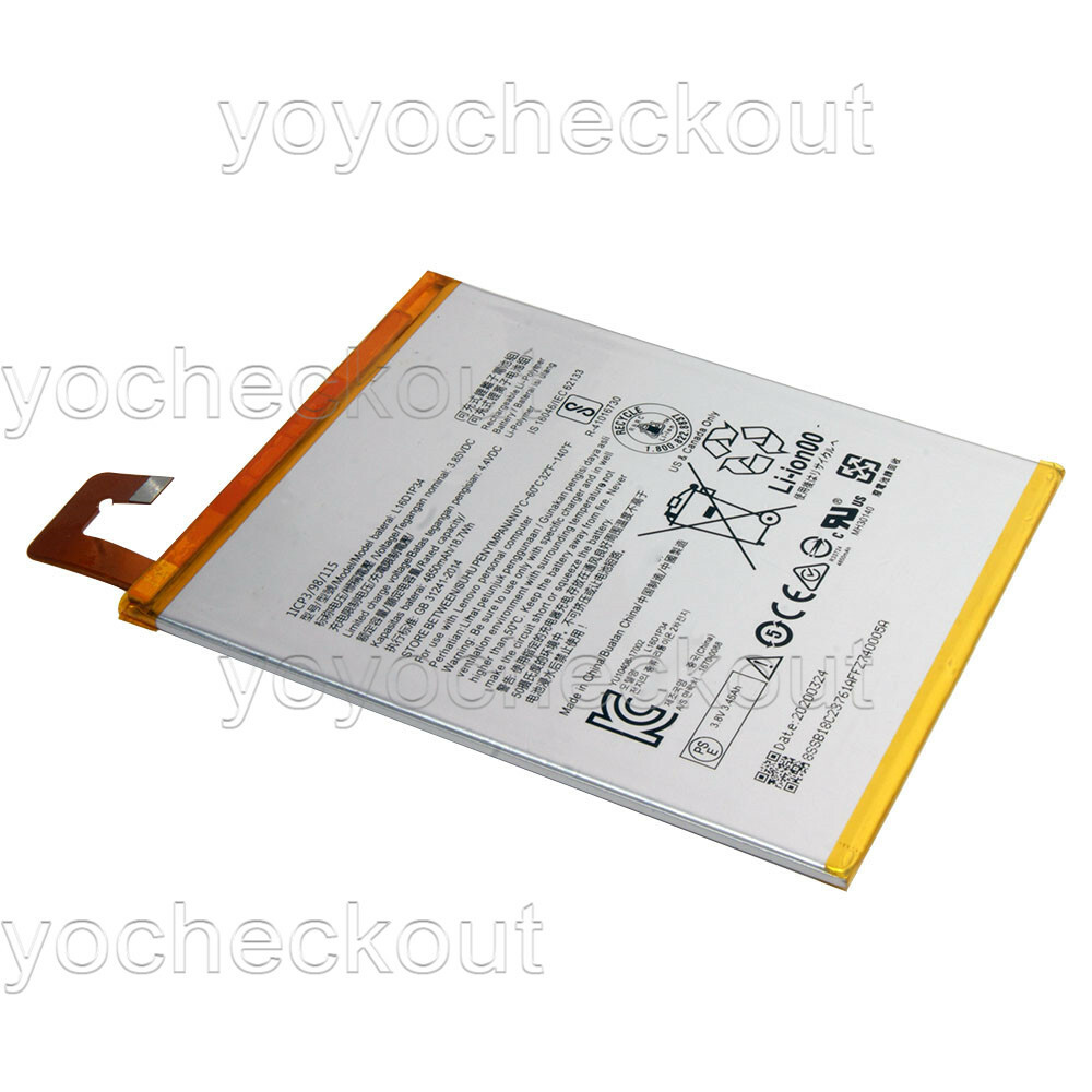 For Lenovo Tab E10 10" TB-X104F ZA470006US Tab 4 8 TB-8504F Battery Kit ...