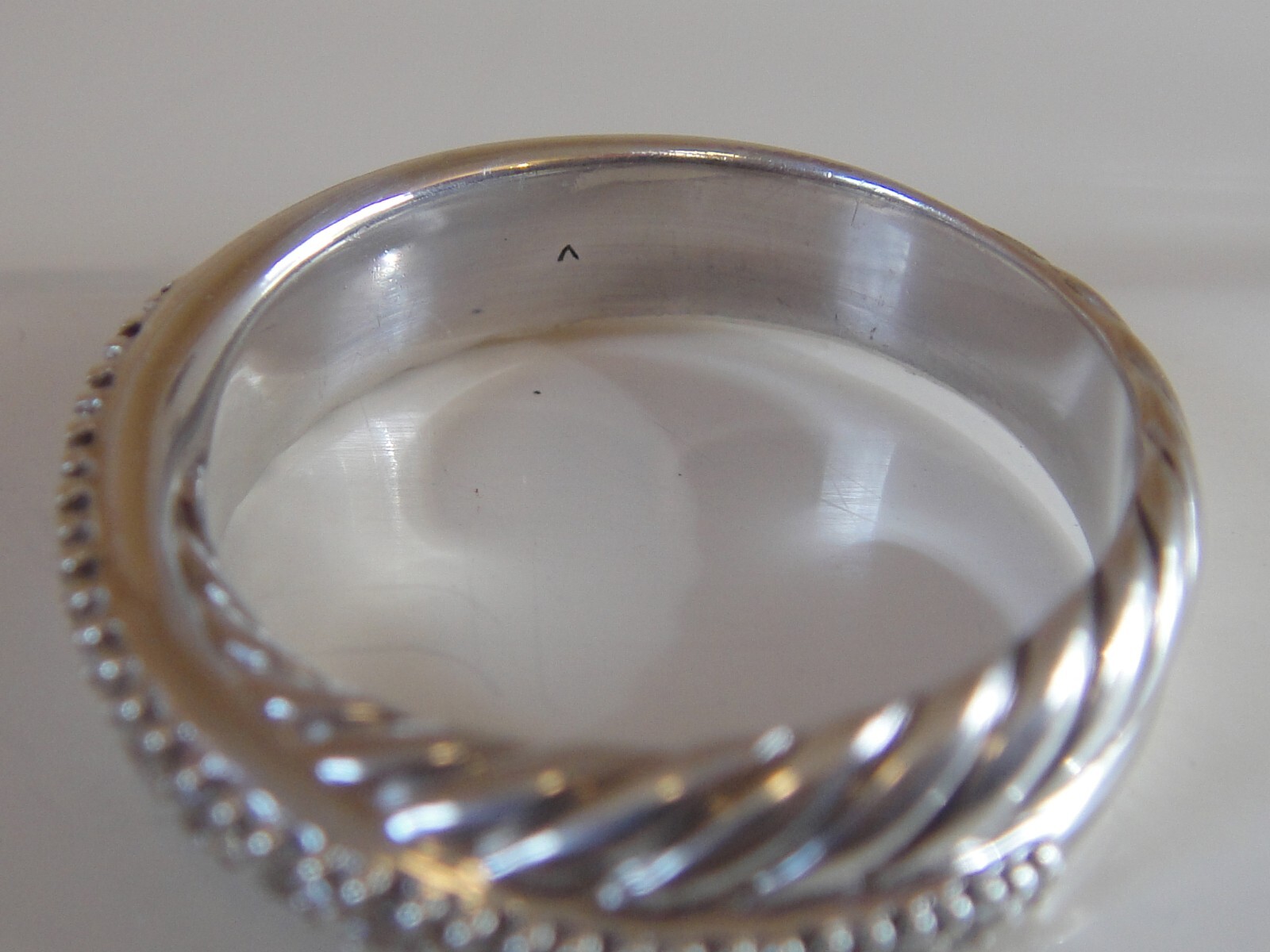 DAVID YURMAN SS CROSSOVER DIAMOND RING - Gem