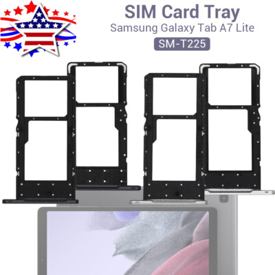 SIM SD Card Tray Holder Slot For Samsung Galaxy Tab A7 Lite 8.7" 2021 ...