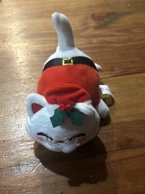 Aphmau Meemeows CHRISTMAS Cat Santa Paws Cat 6" Mystery Plush Holiday ...