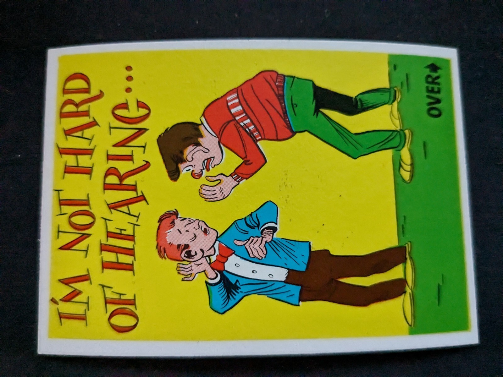 1961 Donruss Idiot Card # 49 I'm not hard of hearing... (EX) | eBay