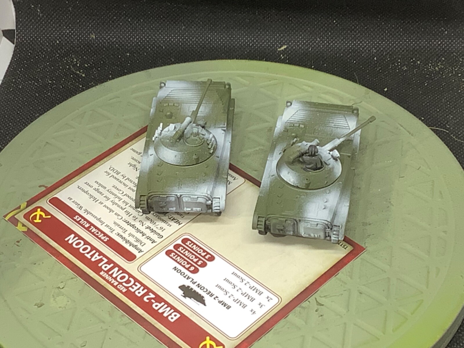 Team Yankee Painted Russian BMP-2 Scout Recon Plt. W/Card | eBay