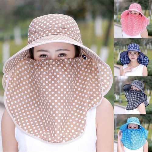 Face And Neck Sun Protection Wide Brim UV Protection Hat Outdoor | eBay