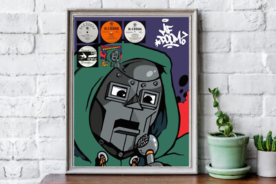 MF DOOM - 24x36 Poster Print | eBay