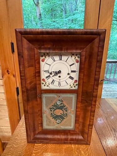 RARE Antique Mason & Sullivan Co. Germany, Ogee Mantel/Wall Clock, w ...