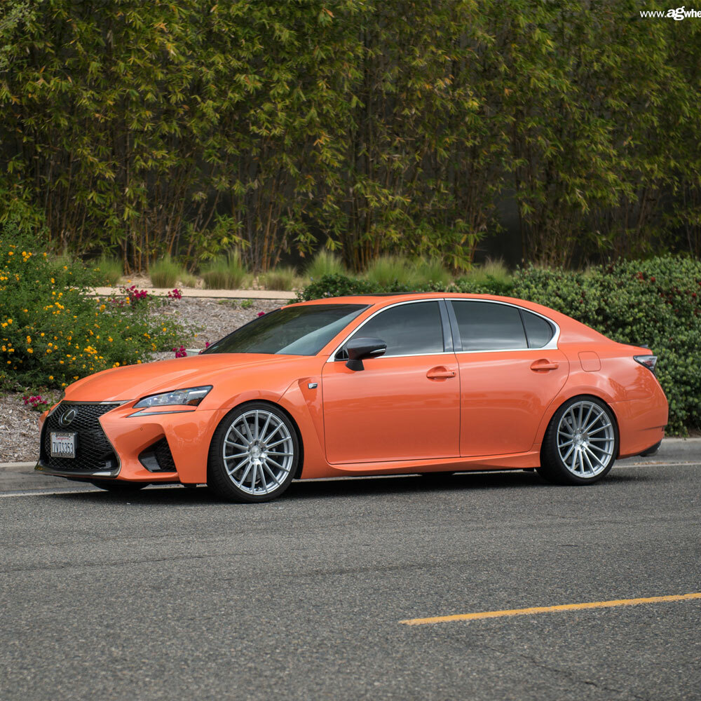 20" Avant Garde M615 Silver 20x8.5 20x9.5 Wheels Rims Fits Lexus LS460 ...