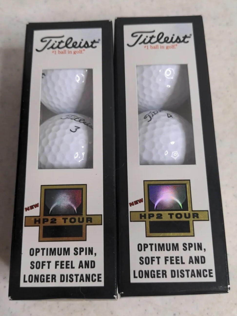 Titleist HP2 Tour Golf Ball Brand New 2 Sleeve Pack (6 Balls) | eBay