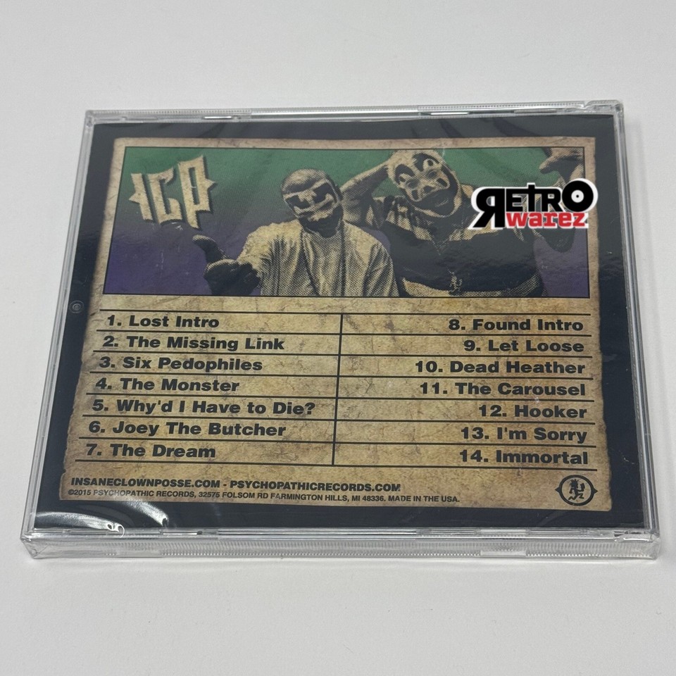 Insane Clown Posse - The Marvelous Missing Link The Outtakes CD SEALED ...