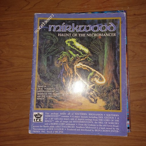 ICE: Middle-Earth Roleplaying Module - SOUTHERN MIRKWOOD | eBay