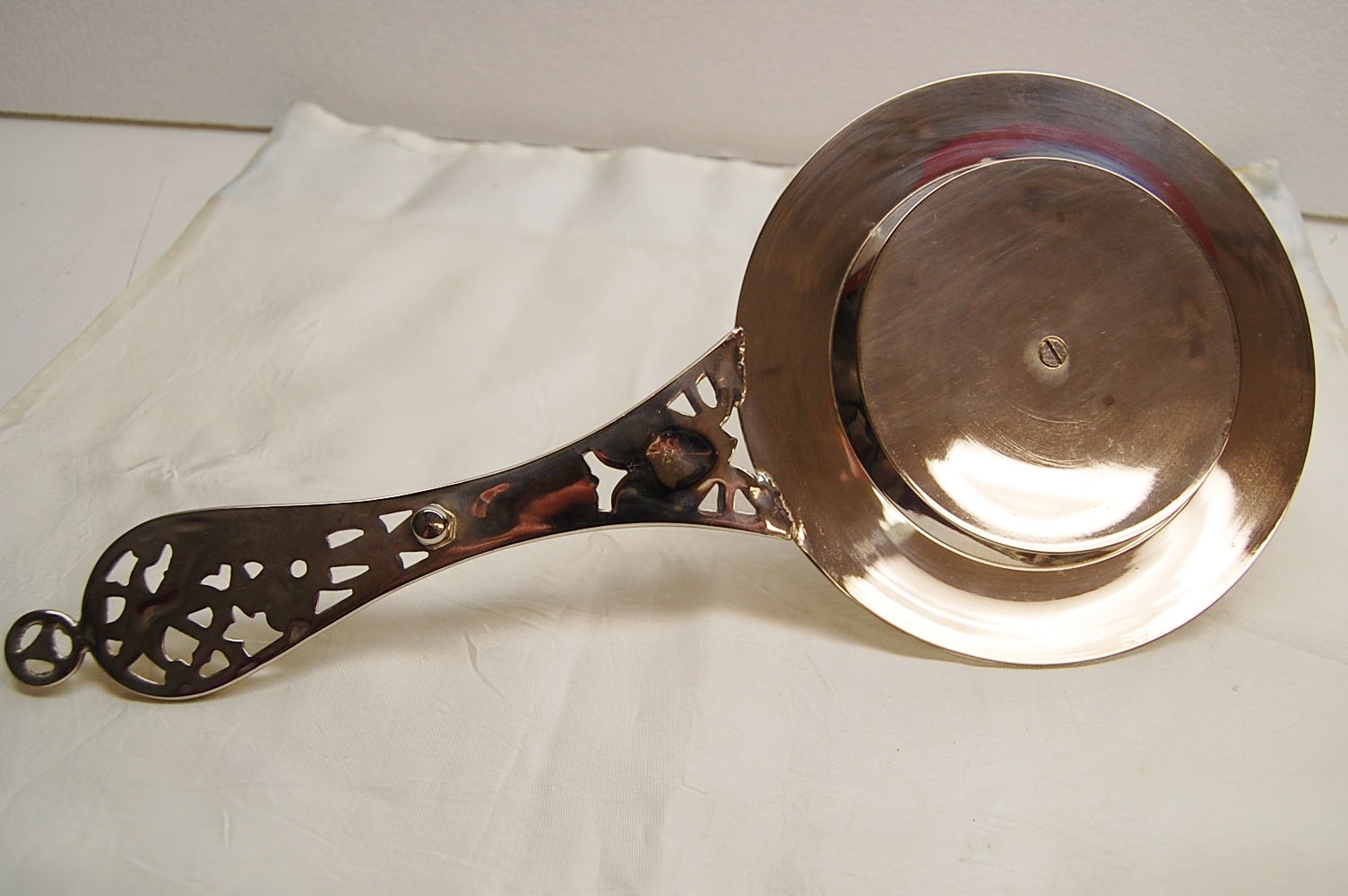 14" SILVER PLATED BISHOP BUGIA / CANDLE HOLDER -105S - (CHURCH ...