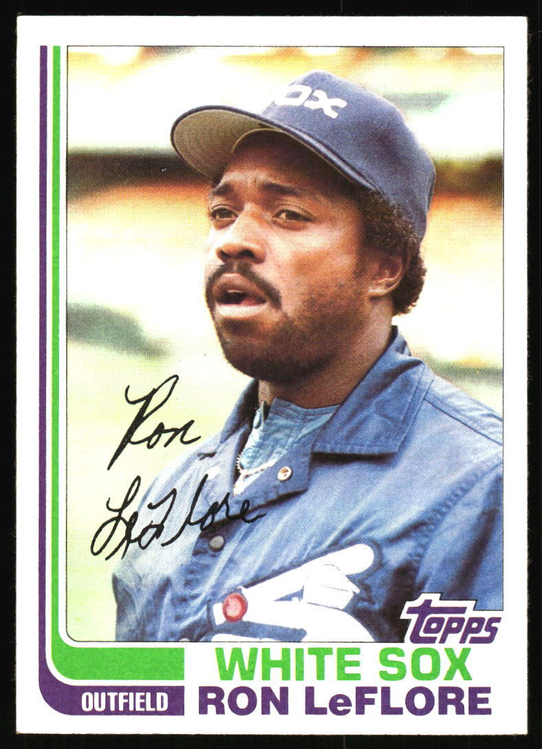 1982 Topps Ron LeFlore #140 Chicago White Sox | eBay