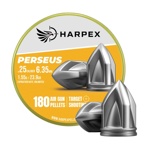 Harpex Perseus .25 ( 6.35mm) Cal Pellets 23.9gr Pointed Lead 180ct | eBay