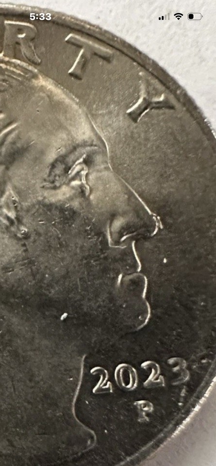 2023 P Edith Kanaka'ole Nose Error Quarter | eBay