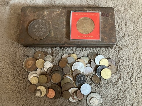 Tin Of Old Coins | eBay UK