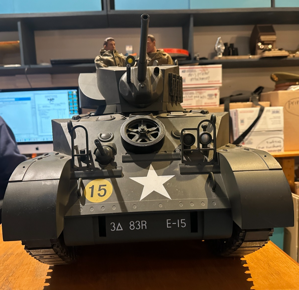 M5 Stuart Tank - 21st Century Toys Ultimate Soldier 1/6 Scale WWII w/2 ...