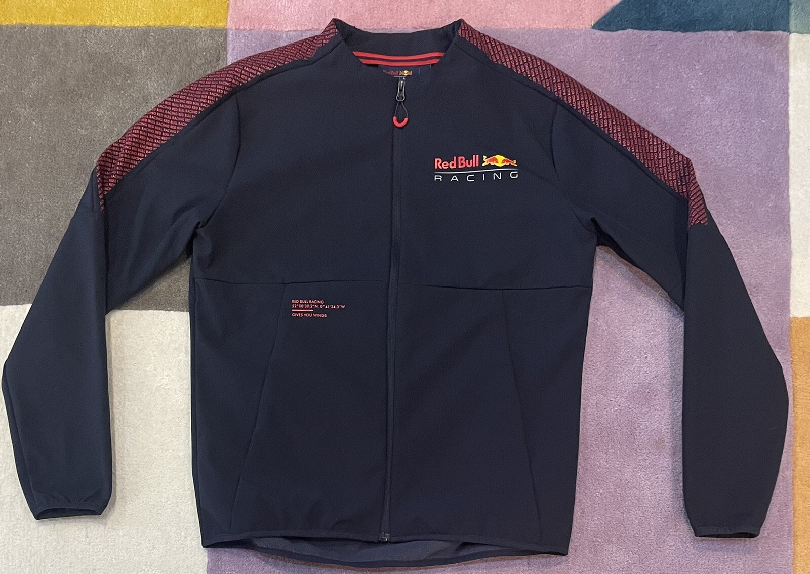 Red Bull Racing Heritage Softshell Jacket F1 Formula … - Gem