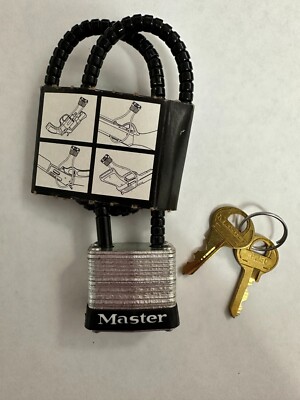 Master Lock Cable Gun Lock & 2 Keys (107 Gun Lock) | eBay