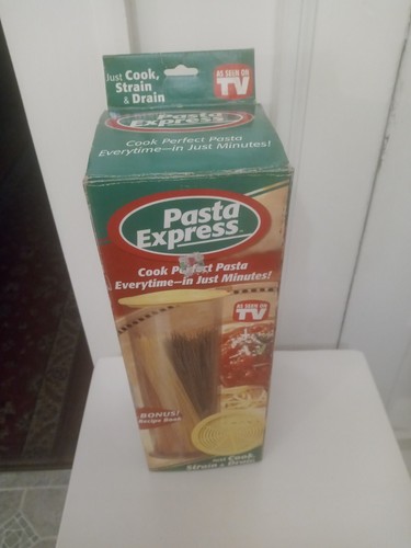Pasta Express Container Cooking Tube Pasta/Vegetables As Seen on TV new ...