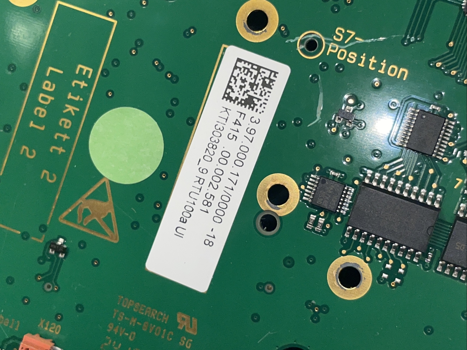 Voluson EIO Control Panel PCB Board KTI303820 RTU100a UI | eBay