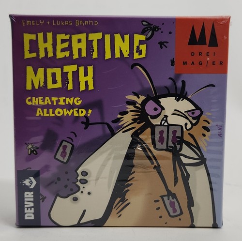 Cheating Moth Jeu de Plateau Par Devir Games - Scellé 8436589627109 | eBay