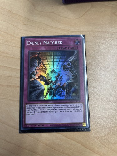 Yu-Gi-Oh! TCG Evenly Matched Structure Deck: Beware of Traptrix SDBT ...