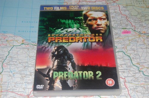 PREDATOR & PREDATOR 2 (DVD BOXSET, 2004) Arnold Schwarzenegger, Danny ...