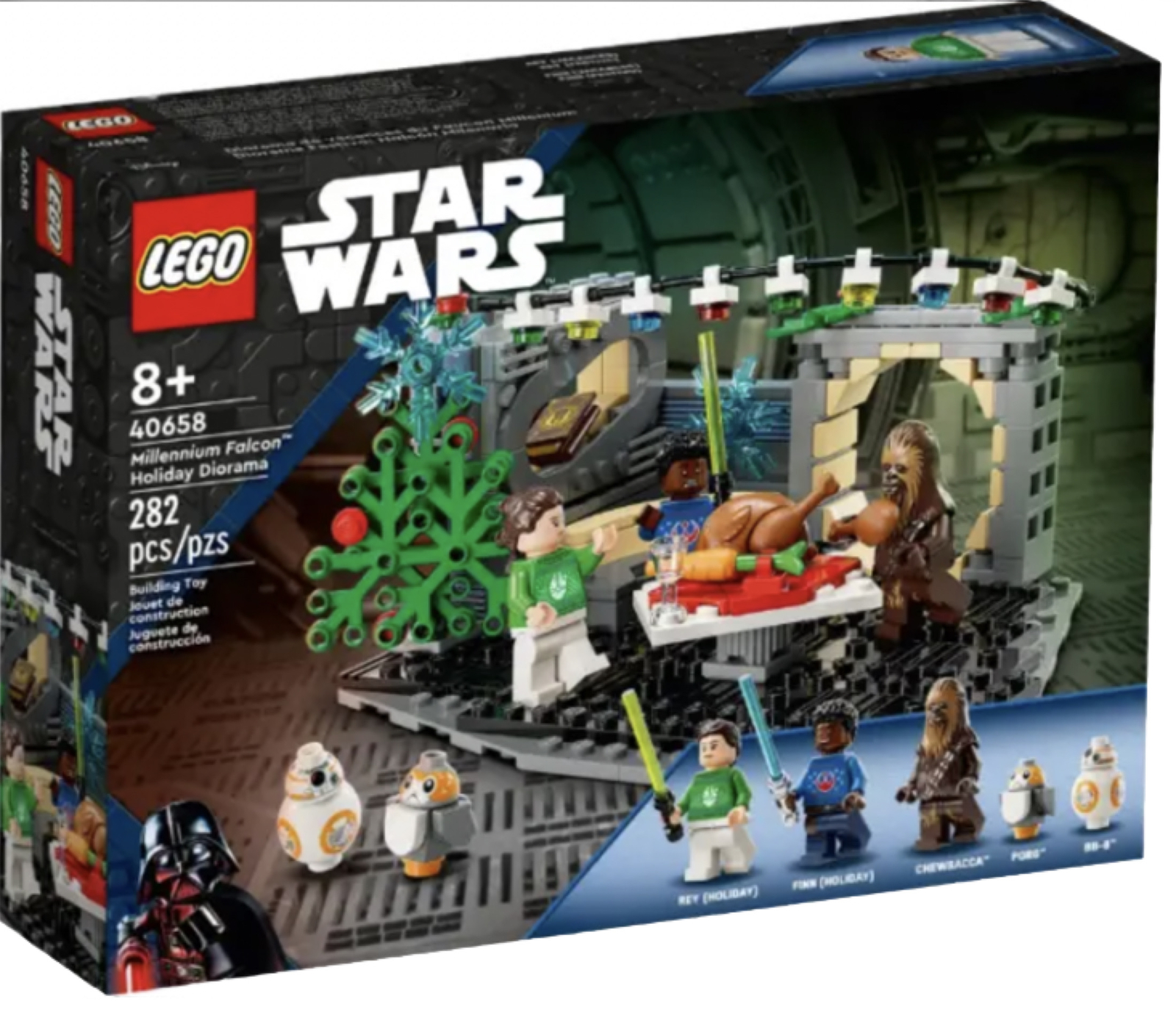 LEGO Star Wars 40658 Millennium Falcon Holiday Diorama Limited Edition ...