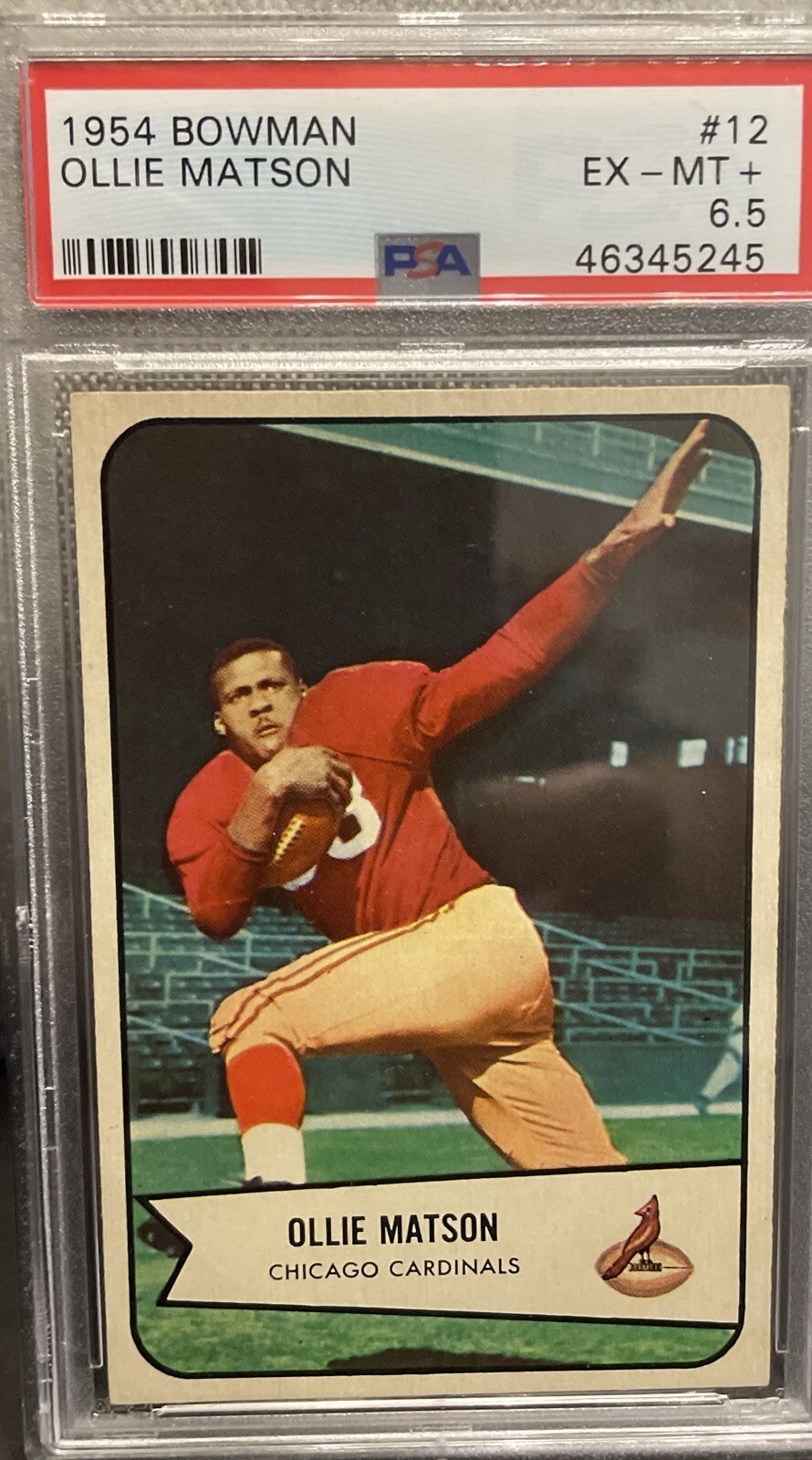 1954 Bowman - #12 Ollie Matson for sale online | eBay