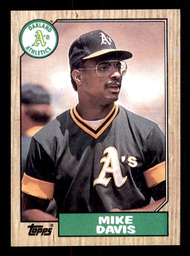 1987 Topps Baseball #83 Mike Davis NM or better *cb1 | eBay