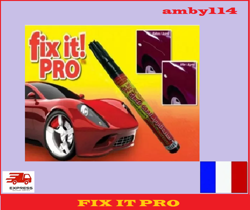 Fix it pro - Vu à la TV - Stylo efface rayure carrosserie voiture, moto ...
