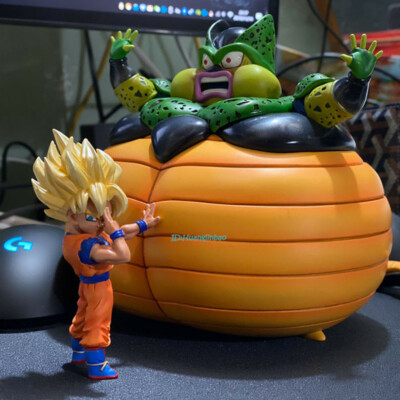 Dragon Ball Self-Destruct Cell Statue Resin Figure League Studio WCF ...