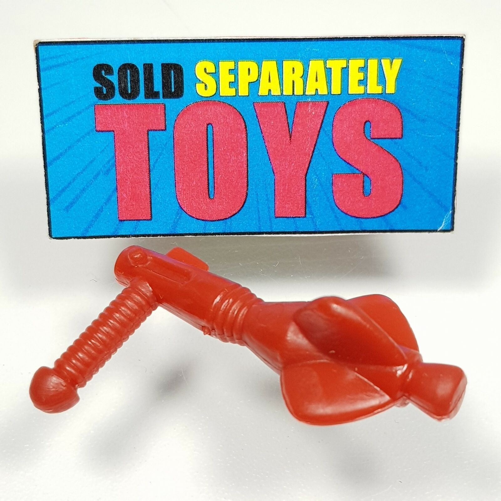 Vtg MOTU Zodak GUN TAIWAN original red Masters of the Universe weapon ...