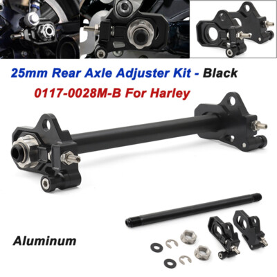 Rear Axle Adjuster Kit 0117-0028M-B For Harley Touring Electra Road ...