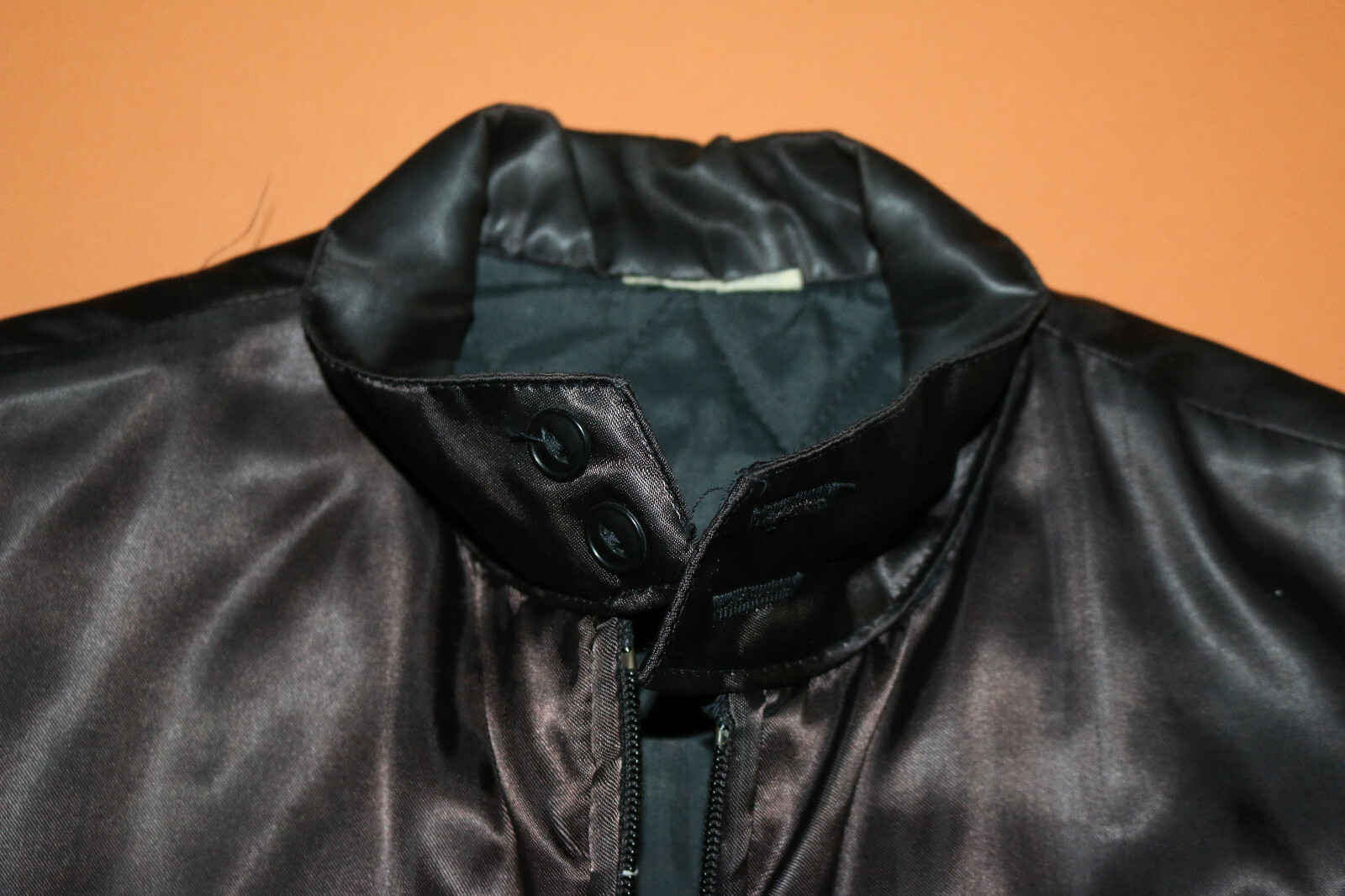 Vintage 1970's FORD MUSTANG Satin Bomber Jacket Men’s… - Gem