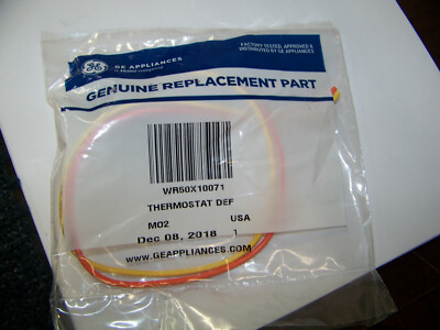 GE Defrost Thermostat WR50X10071 New | eBay