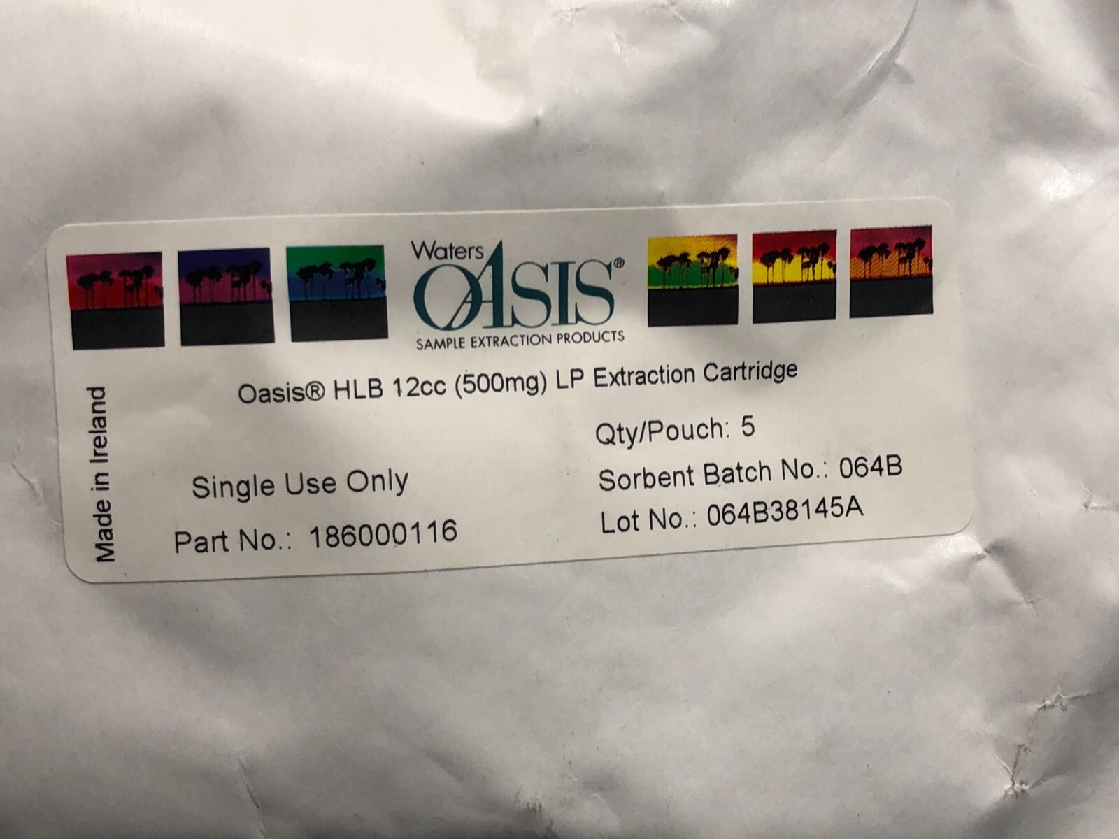 Waters Oasis HLB 12cc LP Extraction Cartridge 186000116 for sale online ...