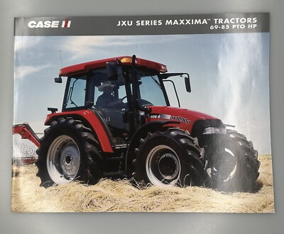 2004 CASE CASEIH JXU Series Maxxima Tractor Sales Brochure 16 pages | eBay