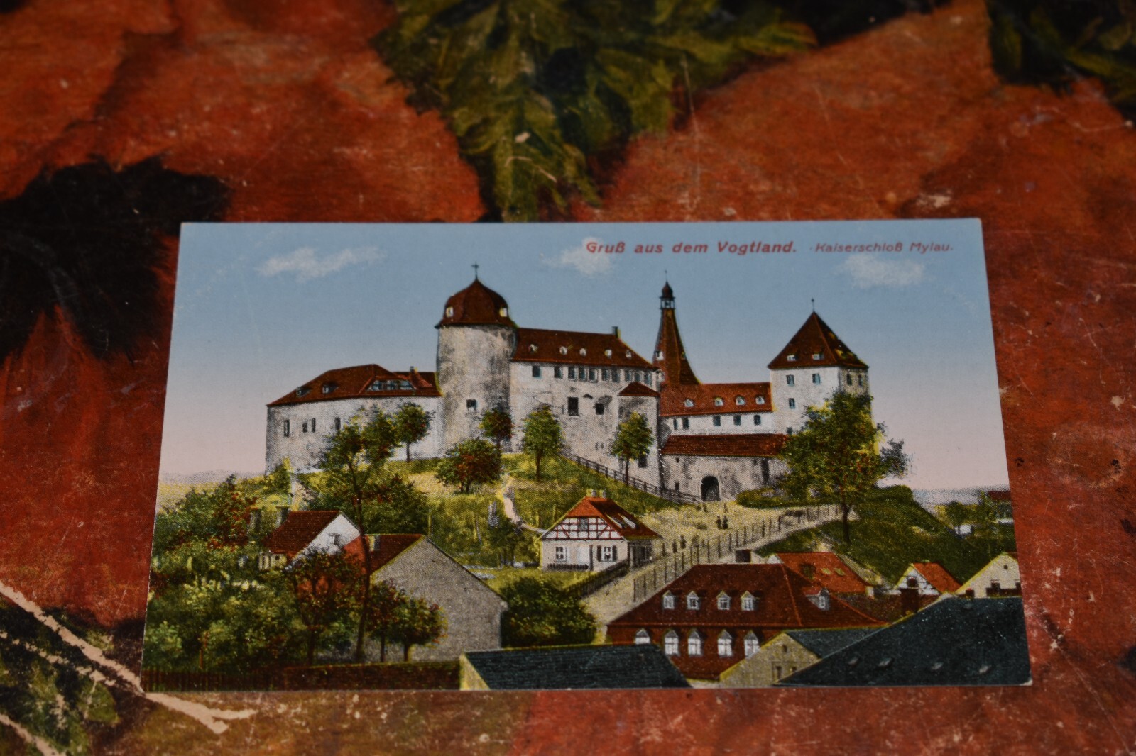 Vintage Postcard - Germany 1925 Heliokolorkarte von Ottmar Zieher ...