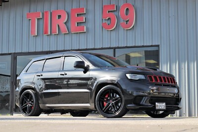 22” FERRADA CM1 MATTE BLACK WHEELS FOR JEEP GRAND CHEROKEE L TRACKHAWK ...