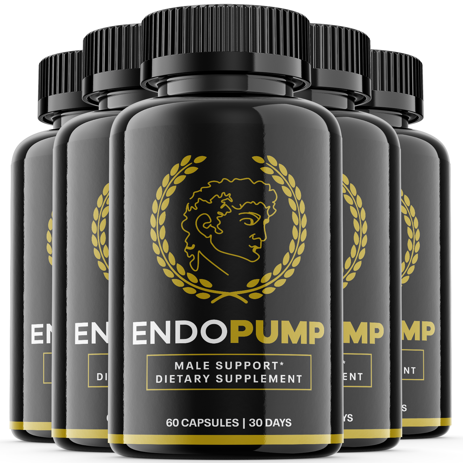 (5 Pack) Endopump Capsules, Endo Pump Male Support Supplement (300 ...