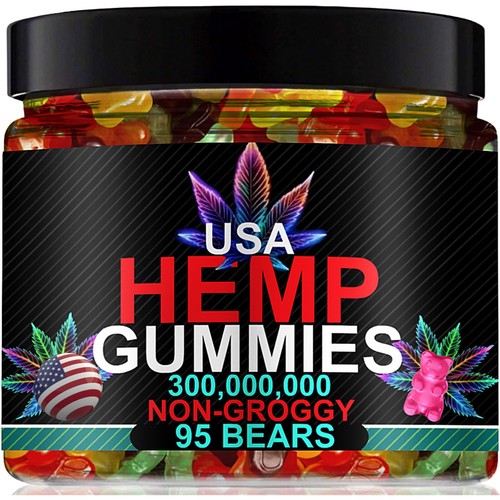 Deep Sleep Gummy Bears -Premium Gummies-Calm, Stress, Relax, Anxiety ...