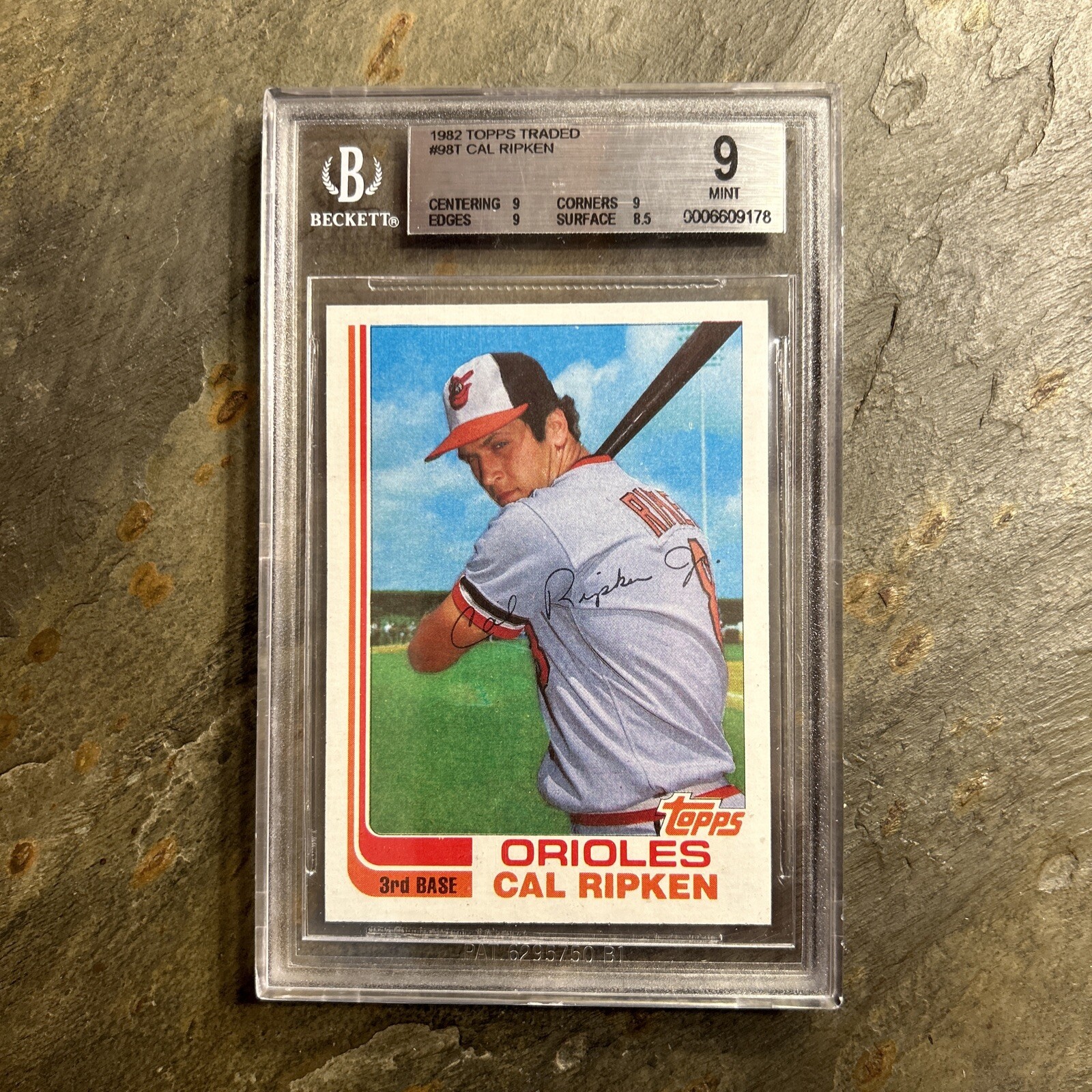 1982 TOPPS TRADED CAL RIPKEN RC BGS 9 #98T HOF | eBay