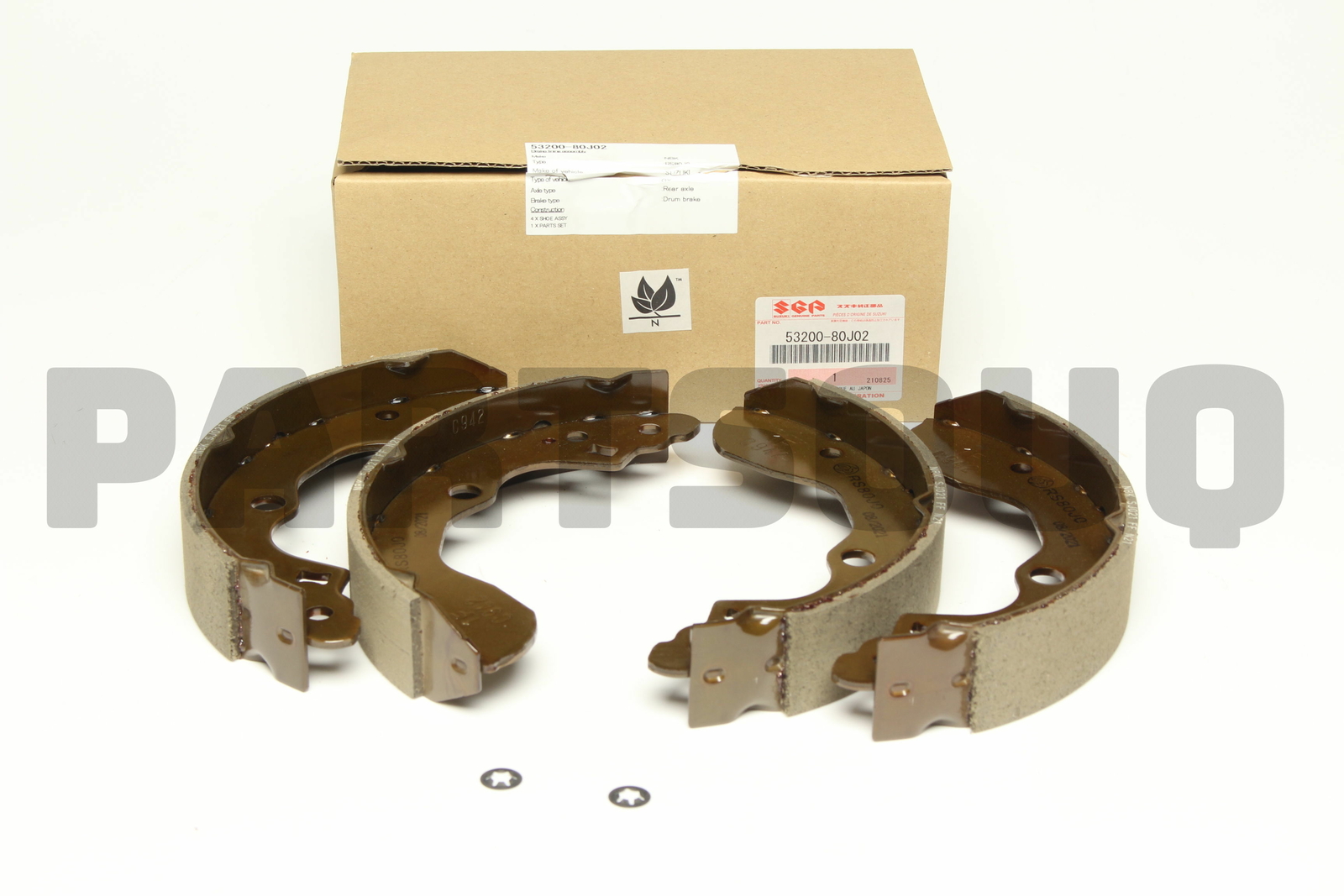 5320080J02 Genuine Suzuki SX4 SHOE SET BRAKE 53200-80J02 | eBay