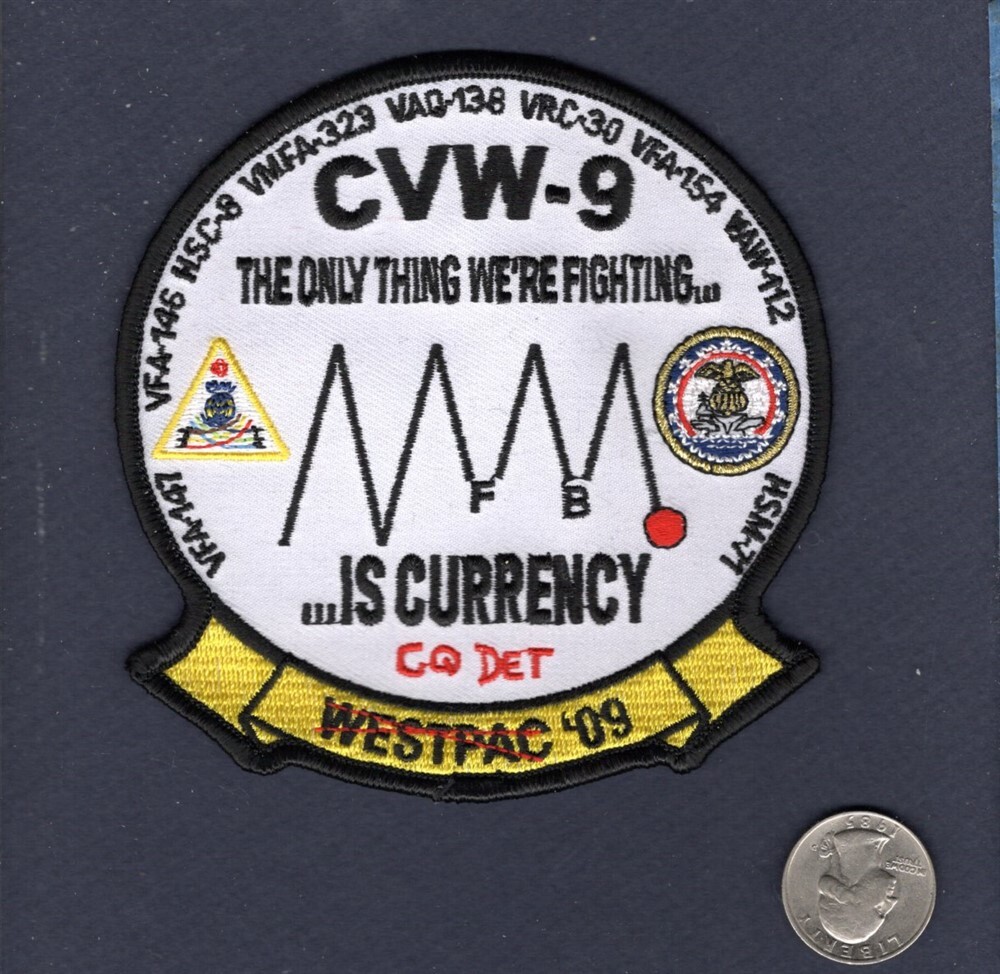 CVN-74 USS JOHN STENNIS CVW-9 CQ DET 2009 US Navy Ship Squadron Cruise ...