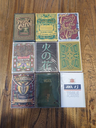 Kings Wild Project Playing Cards Bundle (9 Decks) - All New Sealed RARE ...